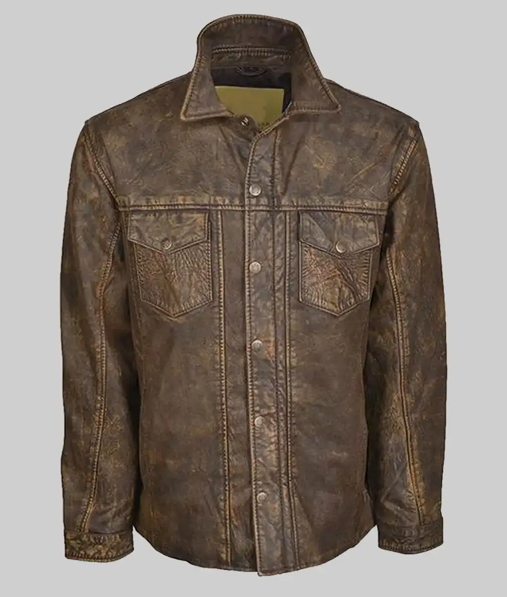 Ranch Hand Cowboy Leather Jacket | BossJackets