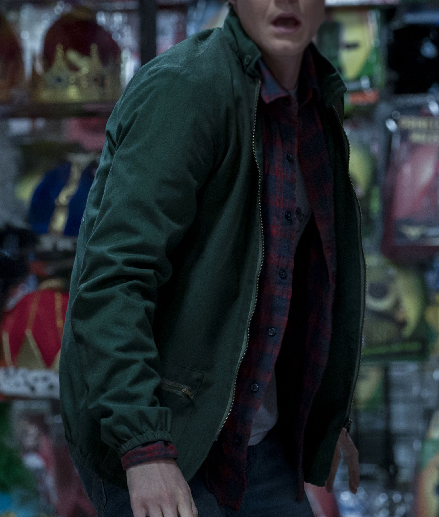 “The Boys” Hughie Green Cotton Jacket | Hugh Campbell Jacket