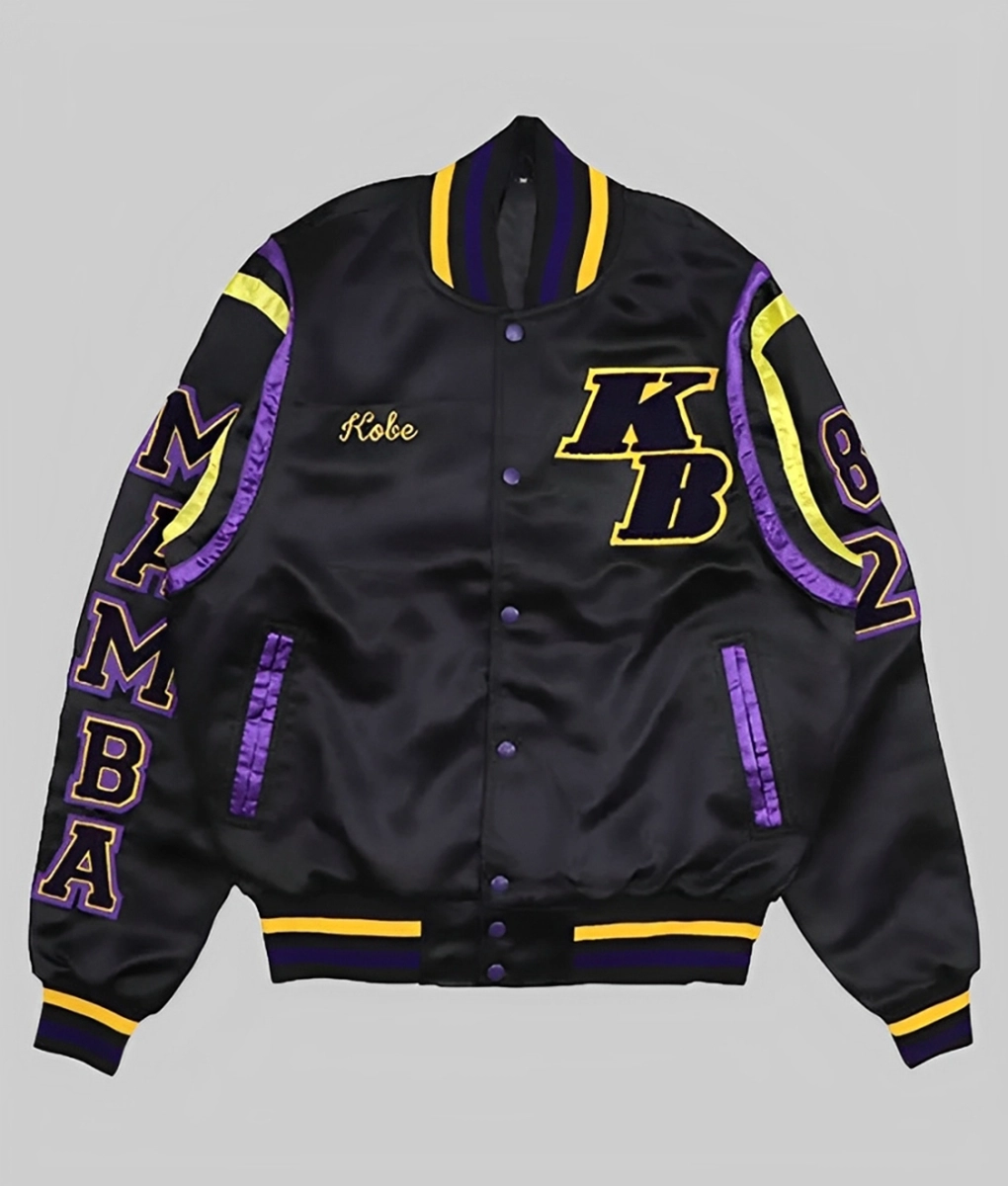 Bryant Jacket Mamba Black Varsity Jacket | Boss Jackets