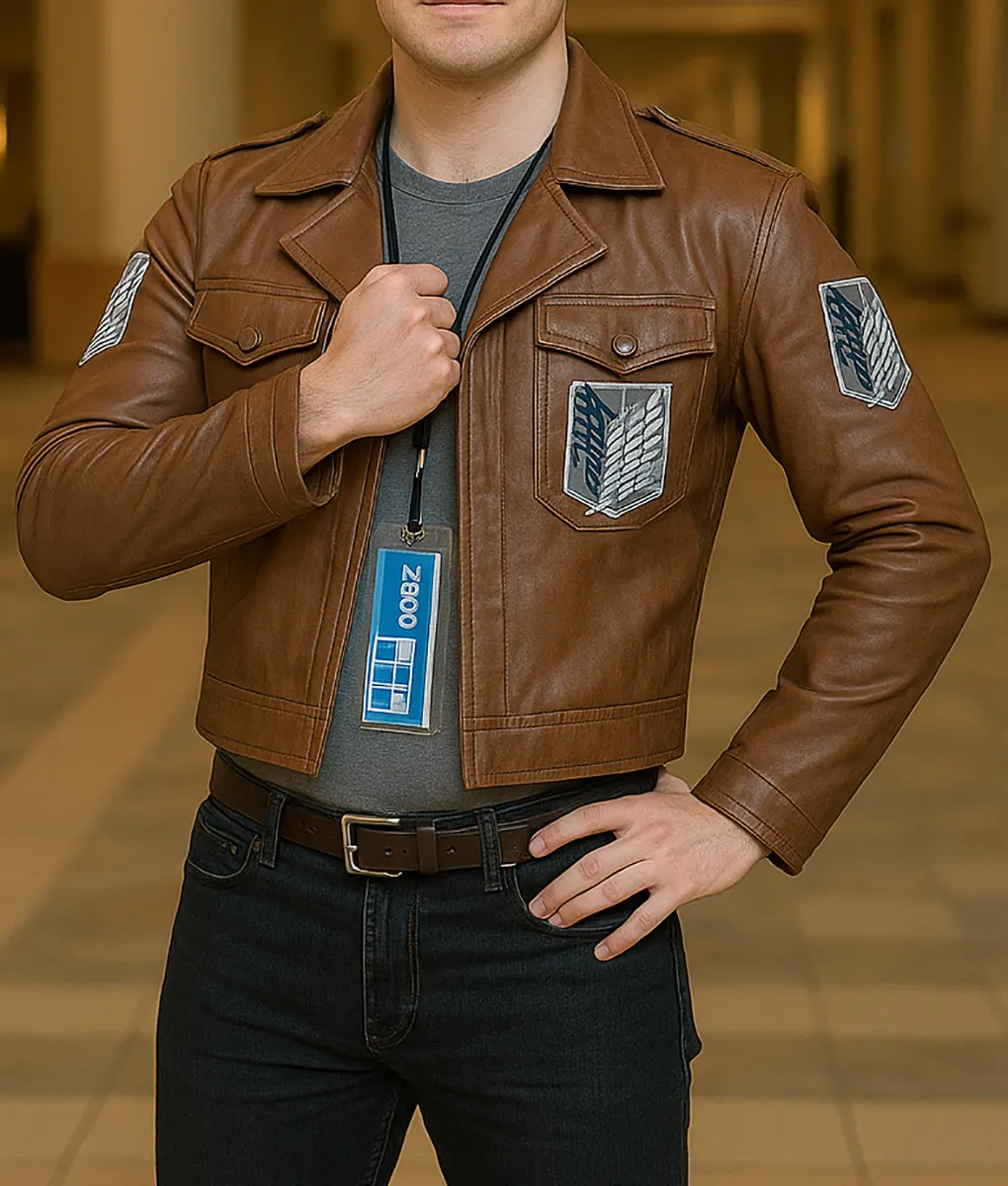 Attack On Titan Levi (Hiroshi Kamiya) Cropped Jacket