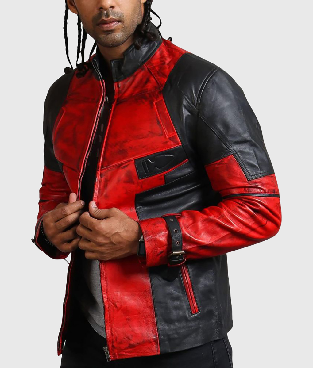 Ryan Reynolds Deadpool 3 Costume Jacket - Deadpool Red Jacket