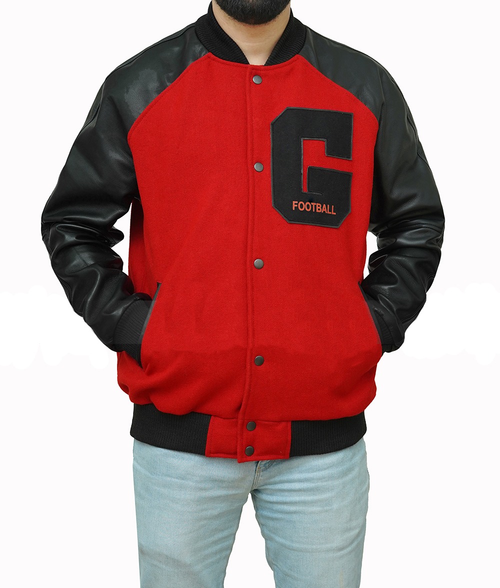 Georgia Bulldogs Red Varsity Jacket | Boss Jackets