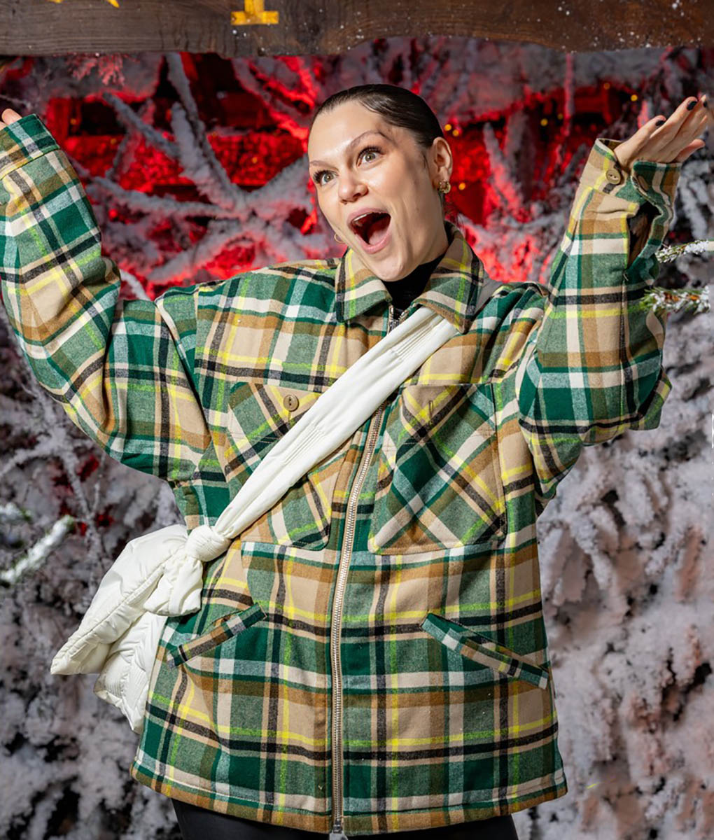 Anniversary Special Jessie J Checkered Jacket | Boss Jackets