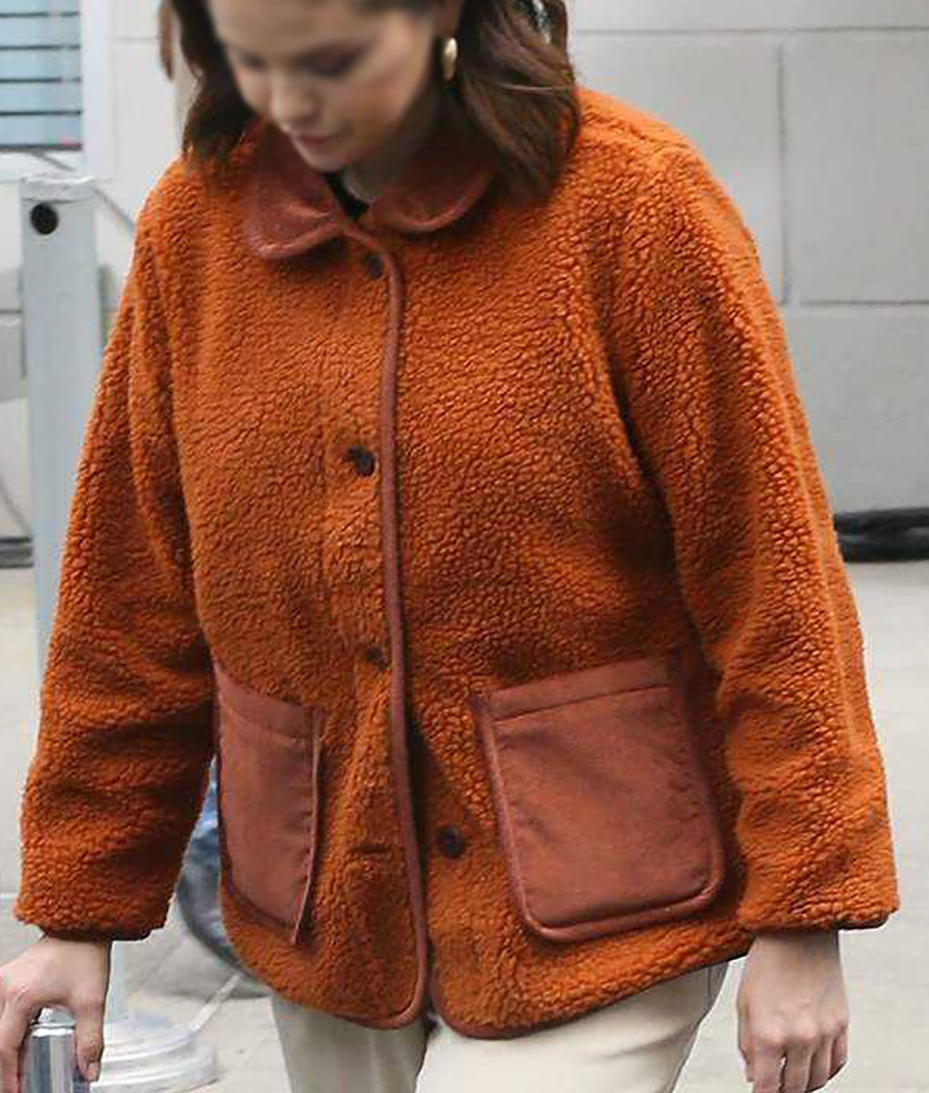 Only Murders In the Building Selena Gomez (Mabel Mora) Orange Jacket