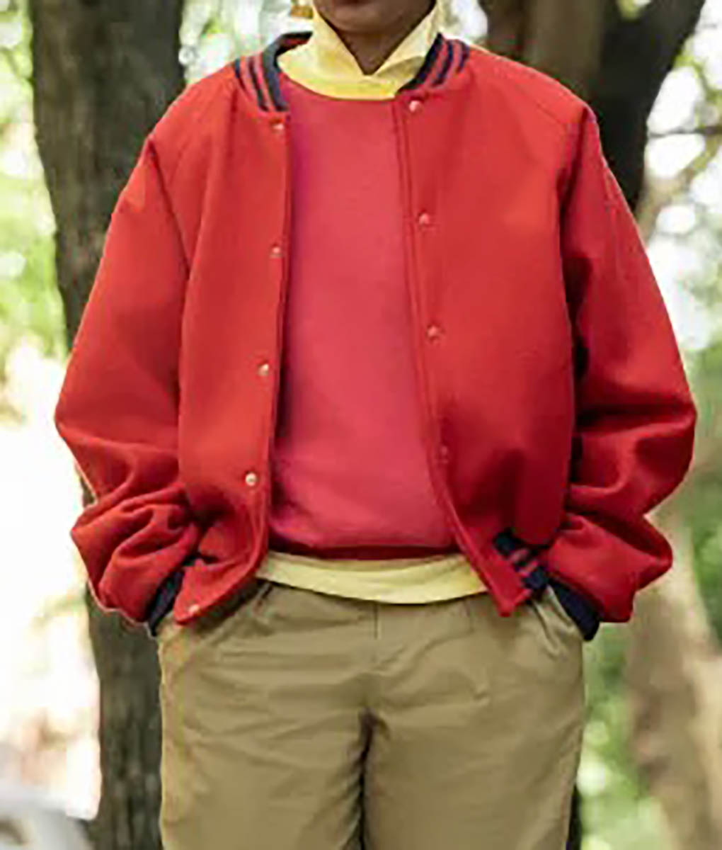 Power Book III S03 Jukebox (Hailey Kilgore) Red Bomber Jacket