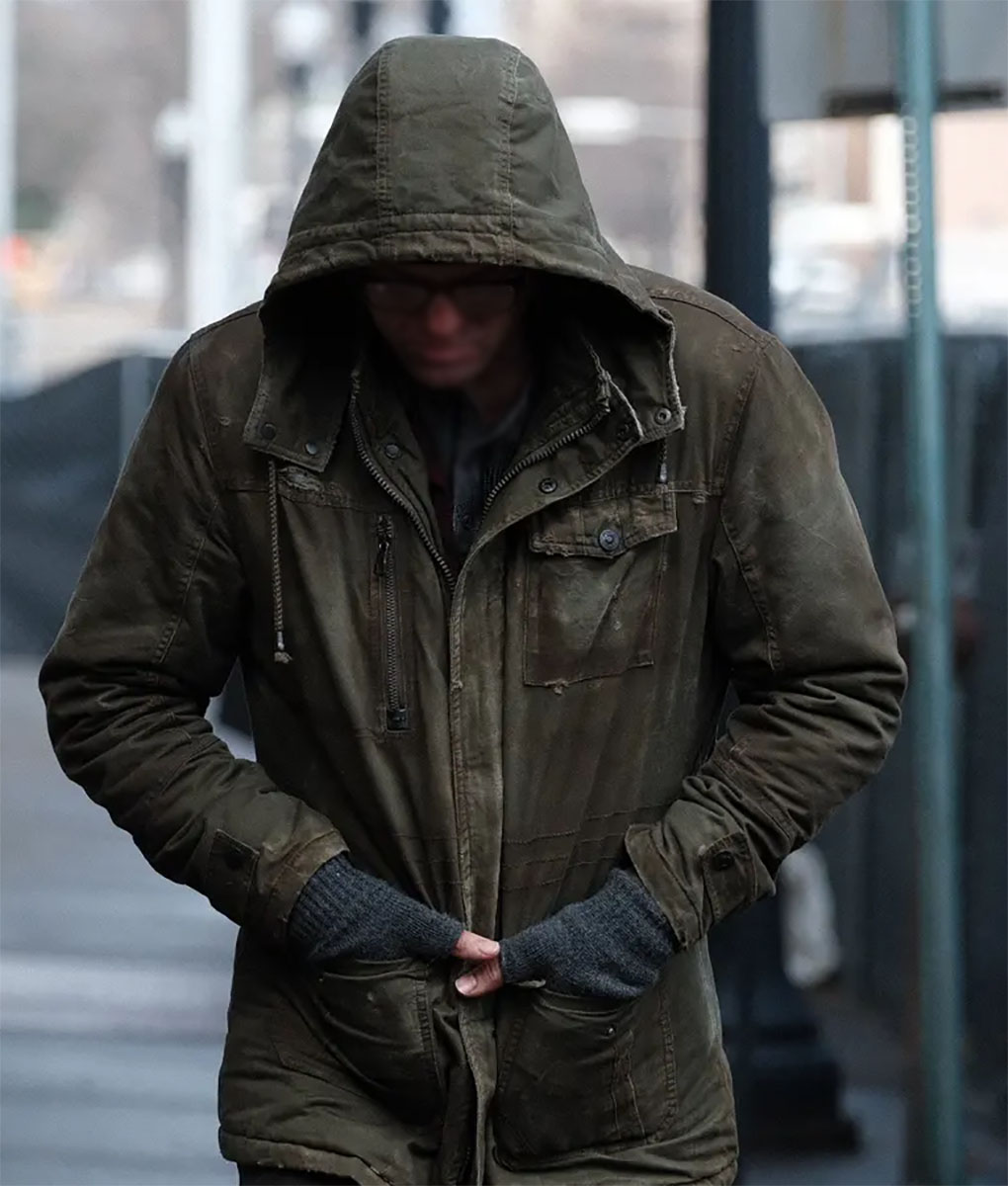 The Shift Kevin Garner (Kristoffer Polaha) Green Jacket