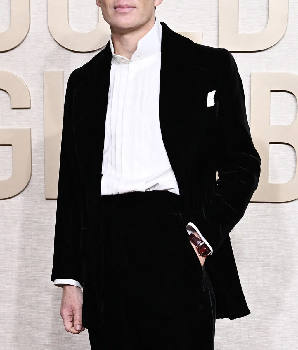 Cillian Murphy 81st Golden Globe Awards Black Suit