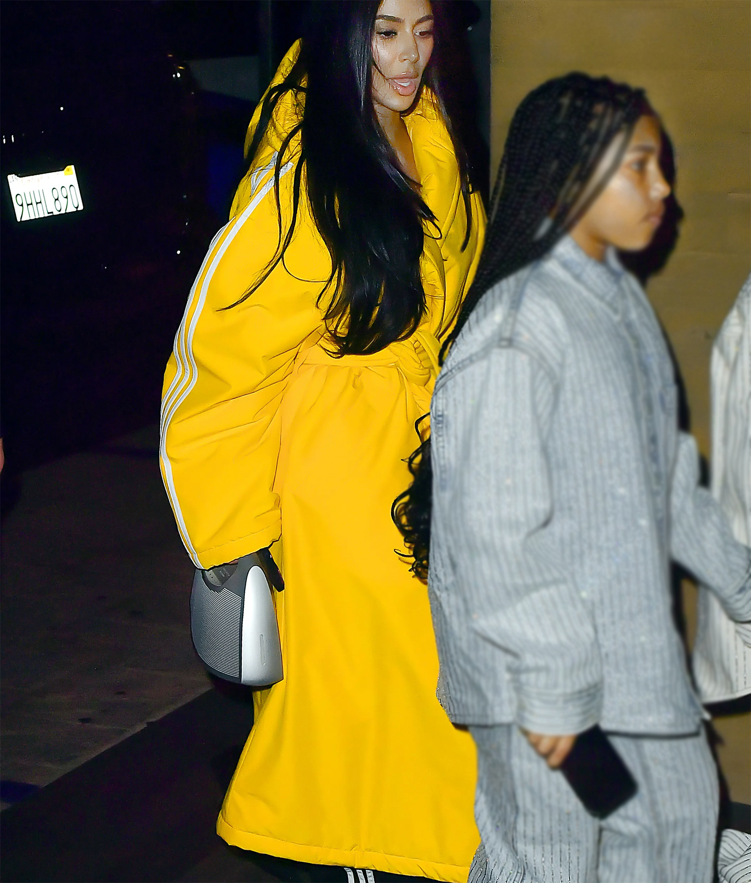 Kim Kardashian Yellow Bath Coat | Boss Jackets