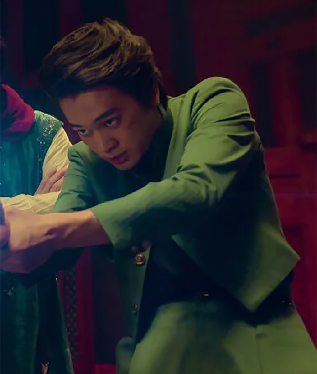 Yu Yu Hakusho Takumi Kitamura (Yusuke Urameshi) Green Suit