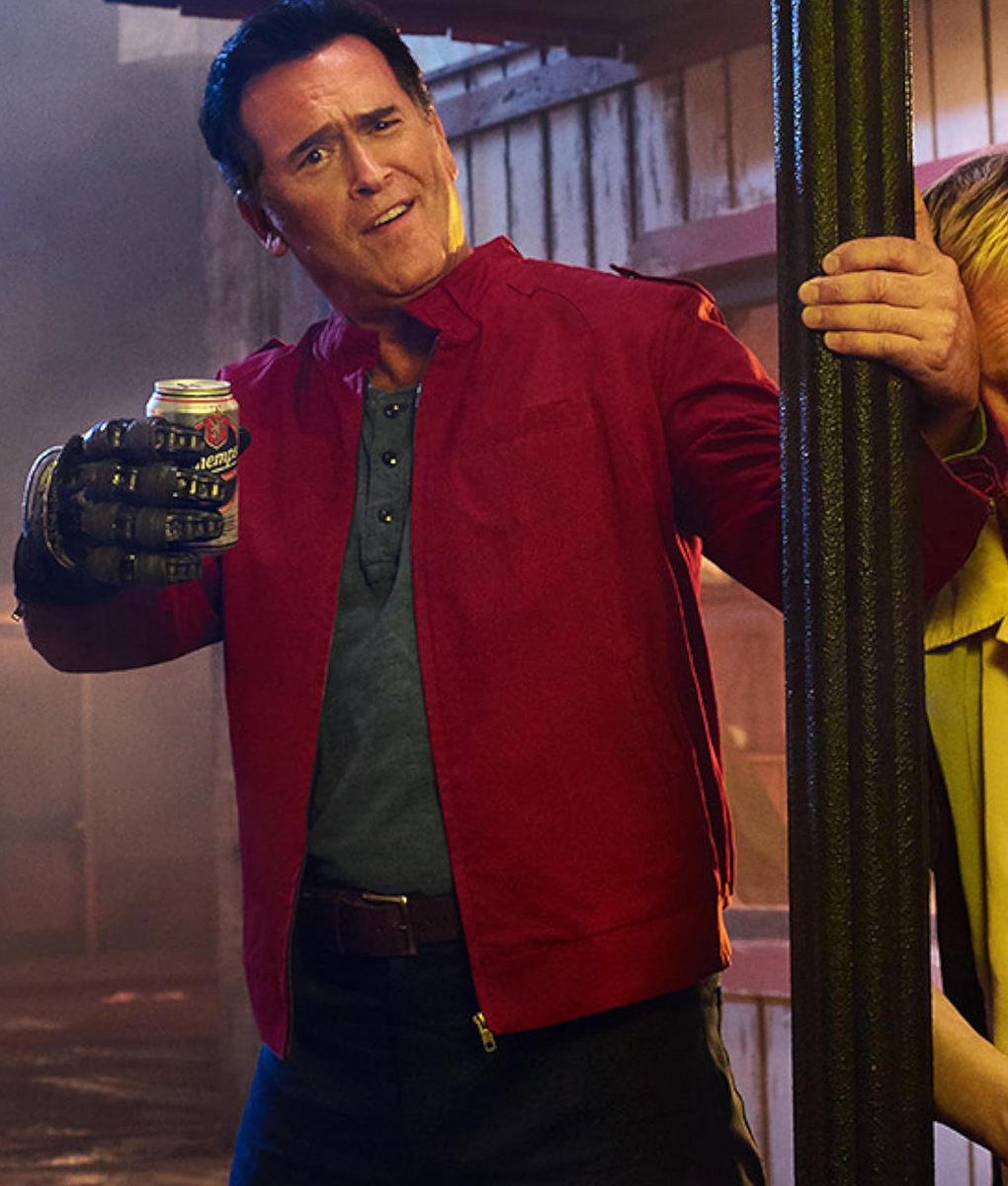 Ash vs Evil Dead Bruce Campbell (Ash Williams) Red Jacket