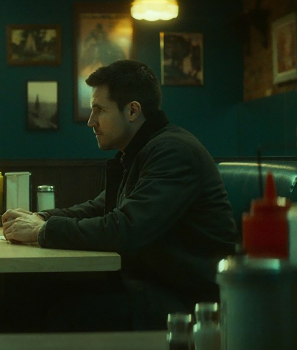 Code 8 Robbie Amell: Part II (Connor Reed) Charcoal Black Jacket