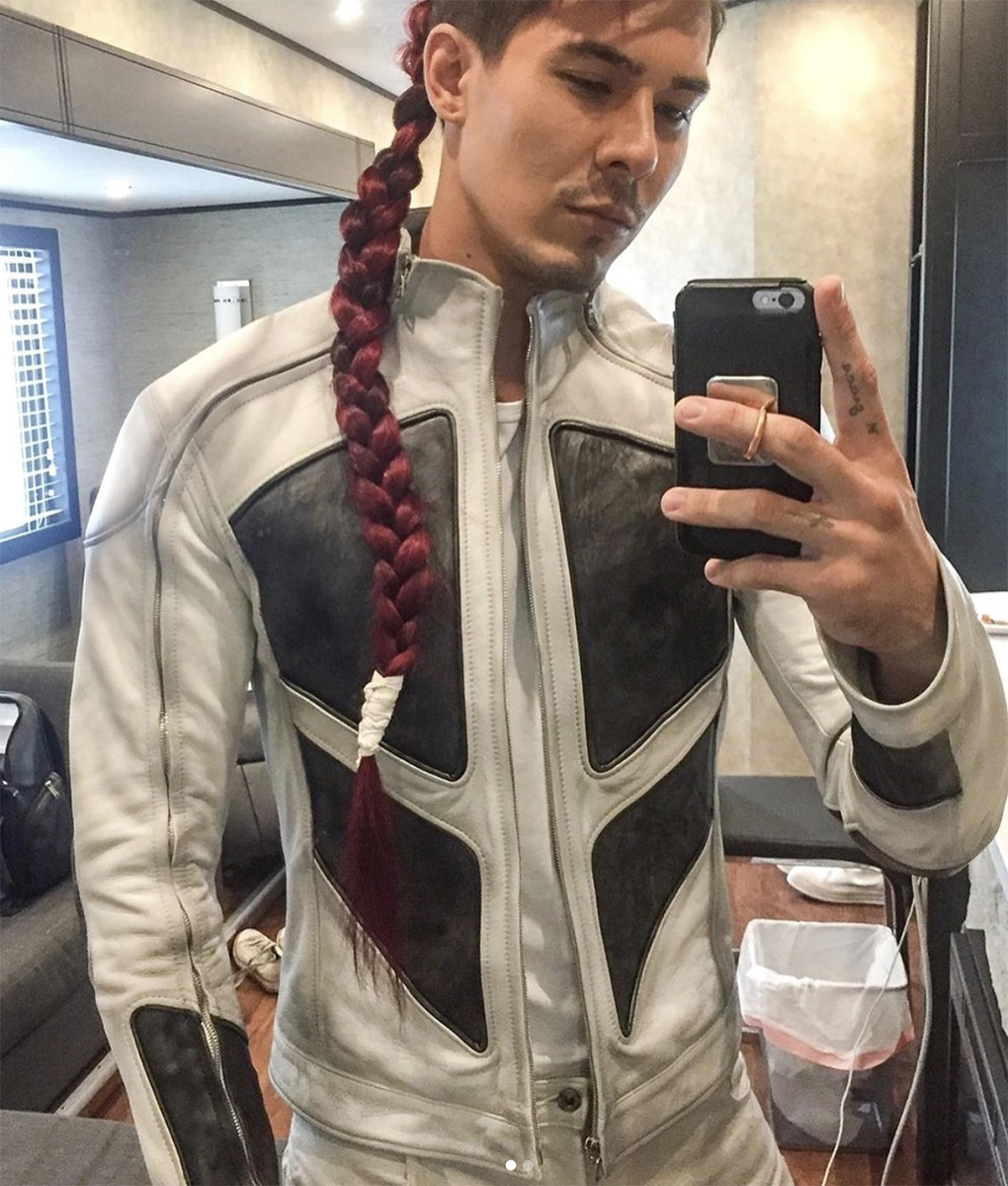 Deadpool & Wolverine Lewis Tan (Shatterstar) Leather Jacket