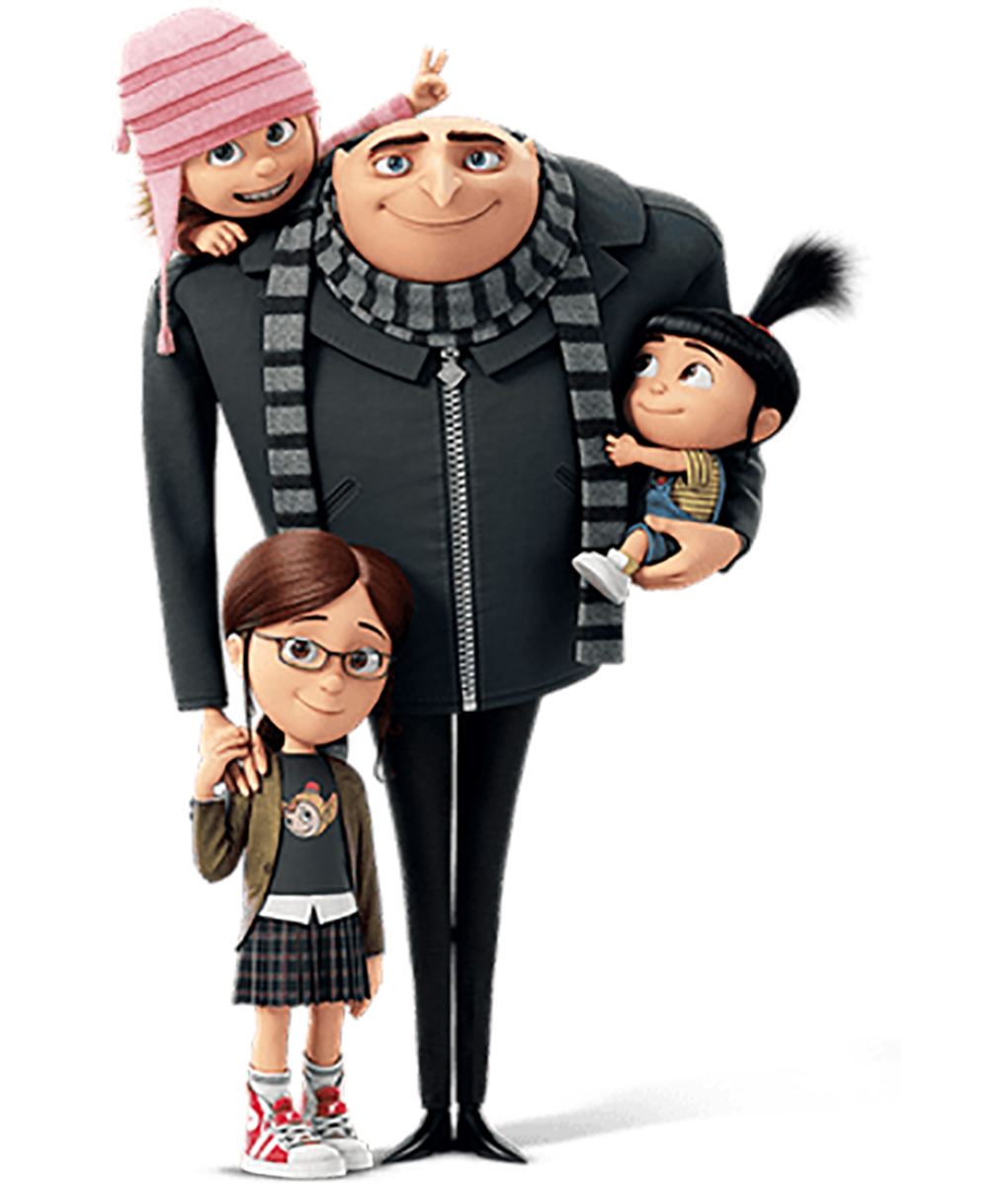 Despicable Me 4 Felonius Gru (Steve Carell) Black Jacket