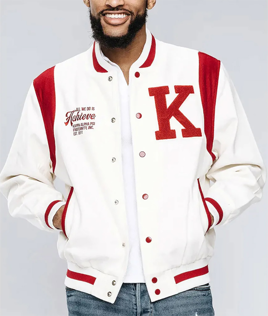 Kappa Alpha Psi World’s Greatest Frat Red Varsity Jacket