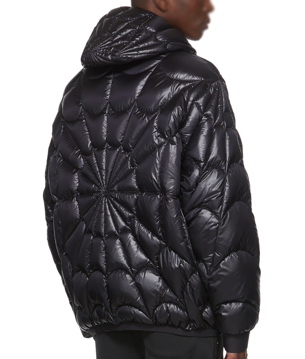 Black Spider Puffer Jacket | Boss Jackets