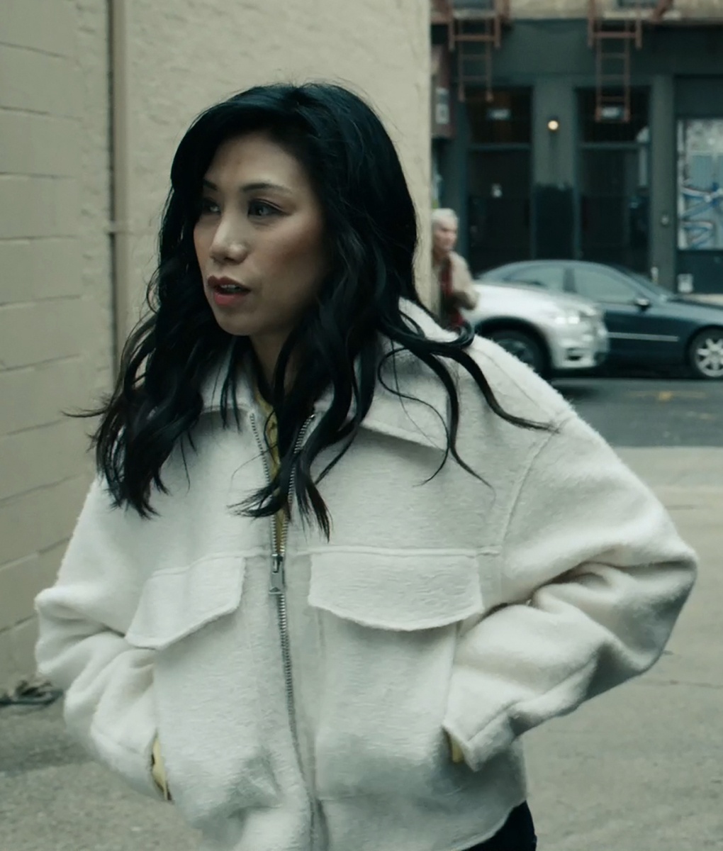 The Equalizer Liza Lapira S04 (Melody Bayani) White Jacket