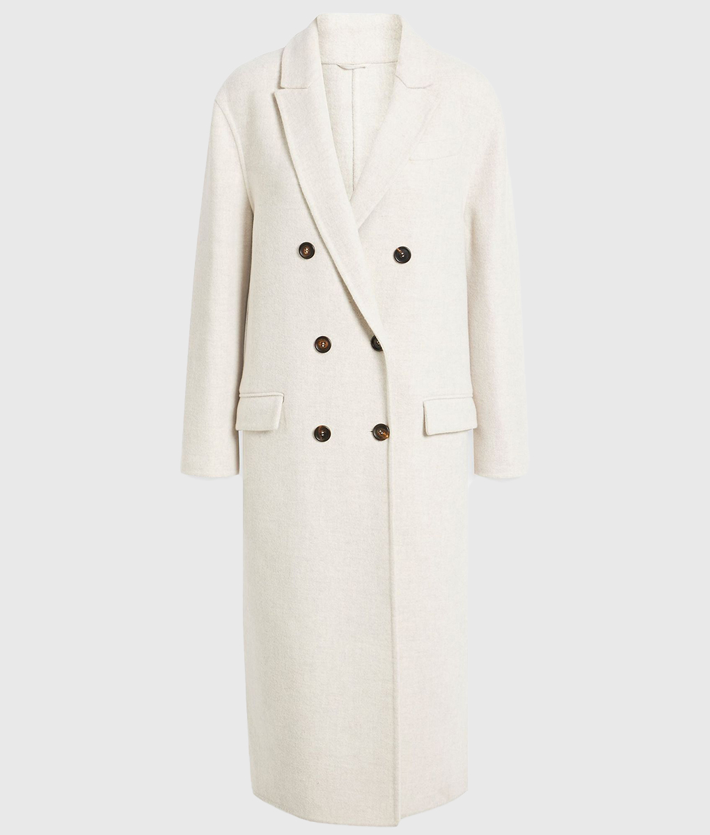 Sydney Sweeney Off White Trench Coat | Boss Jackets