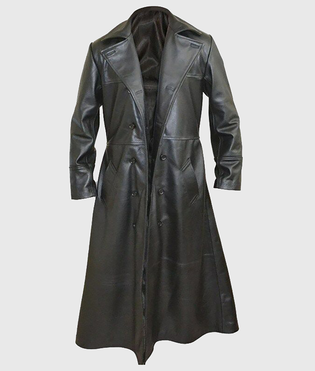 The Crow Eric (Brandon Lee) Black Leather Coat | Boss Jackets