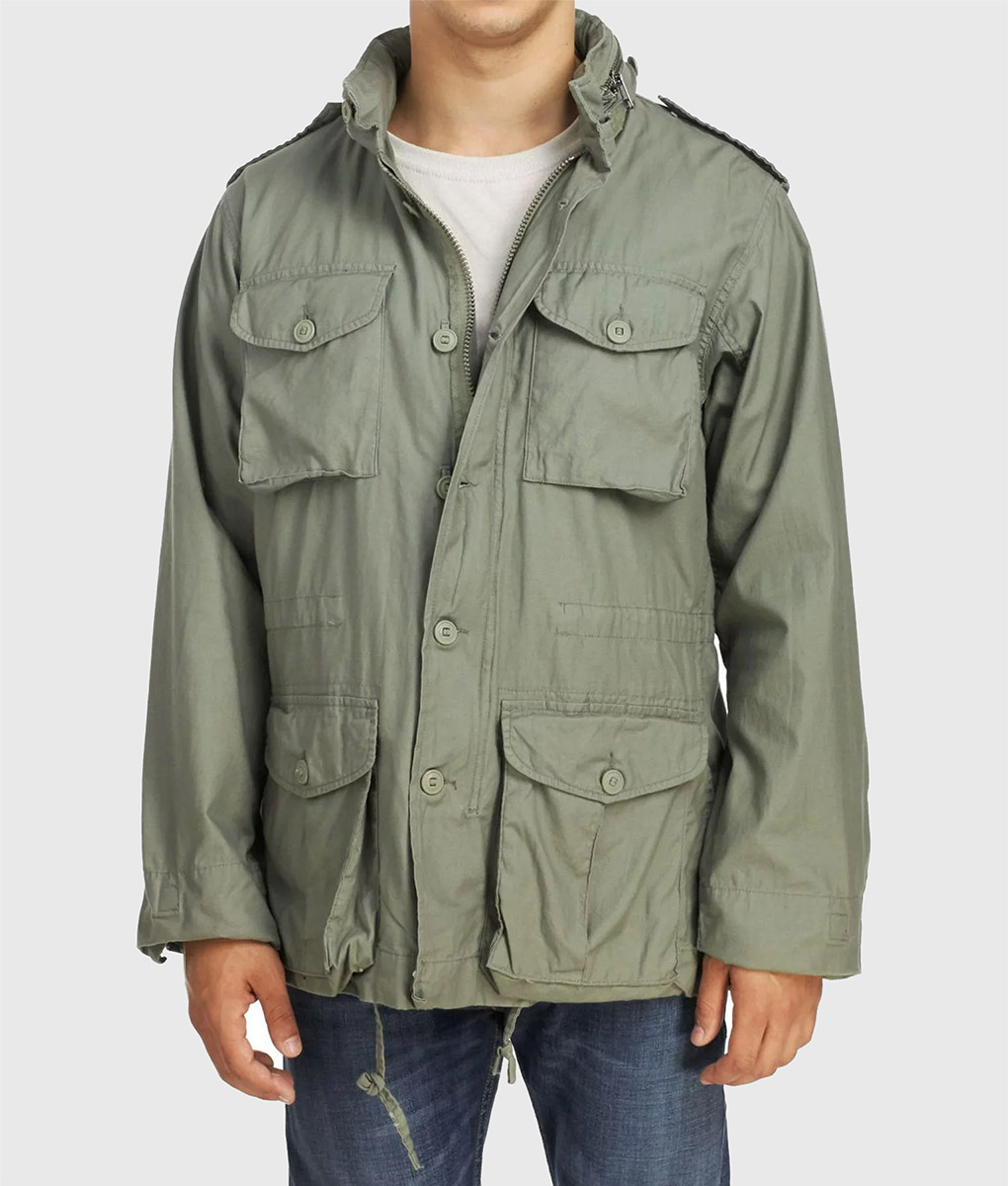 Tracker 2024 Russell Shaw (Jensen Ackles) Green Jacket