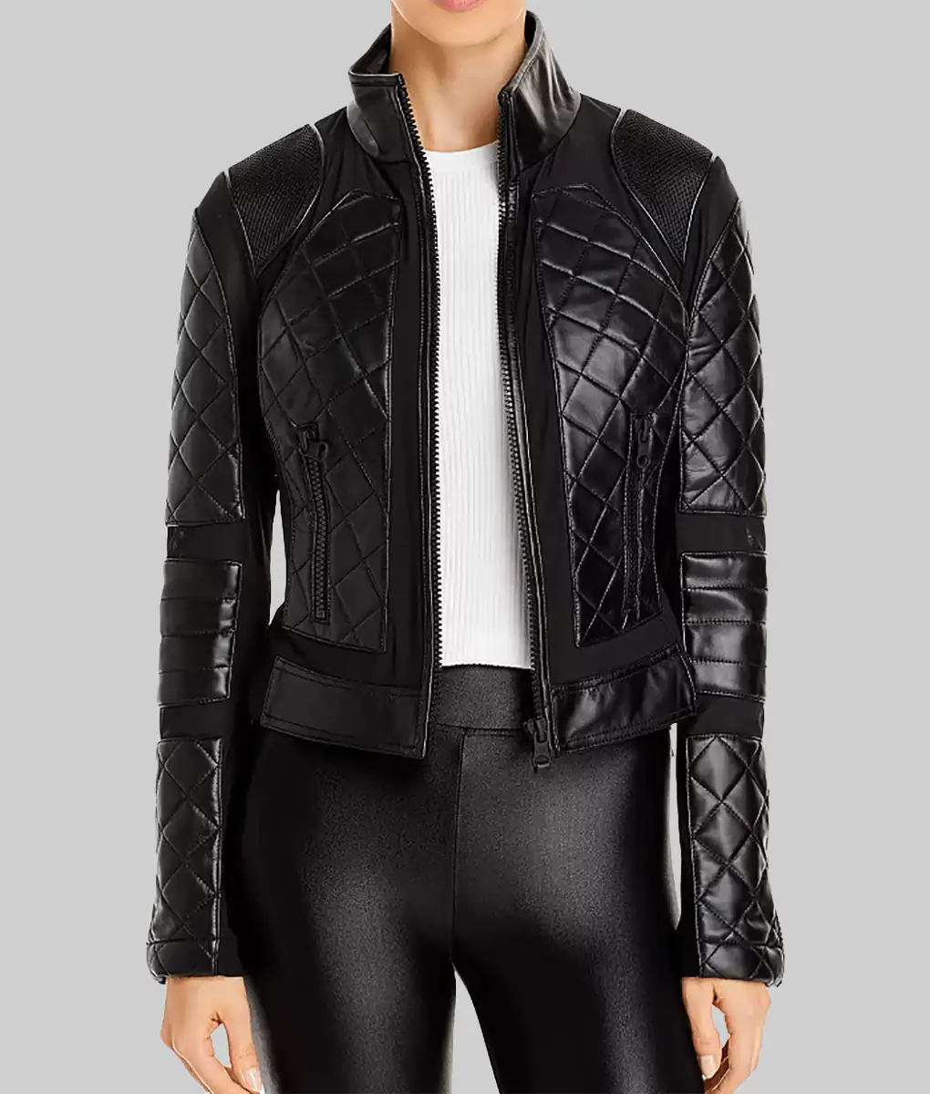 The Equalizer Jessie Cook (Jada Pinkett Smith) Leather Biker Jacket