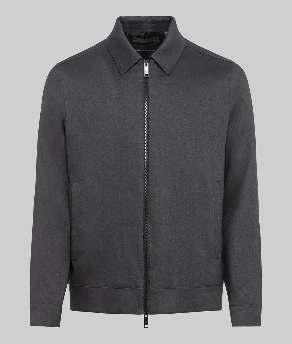 Cellar Door Scott Speedman Grey Cotton Jacket | Boss Jackets