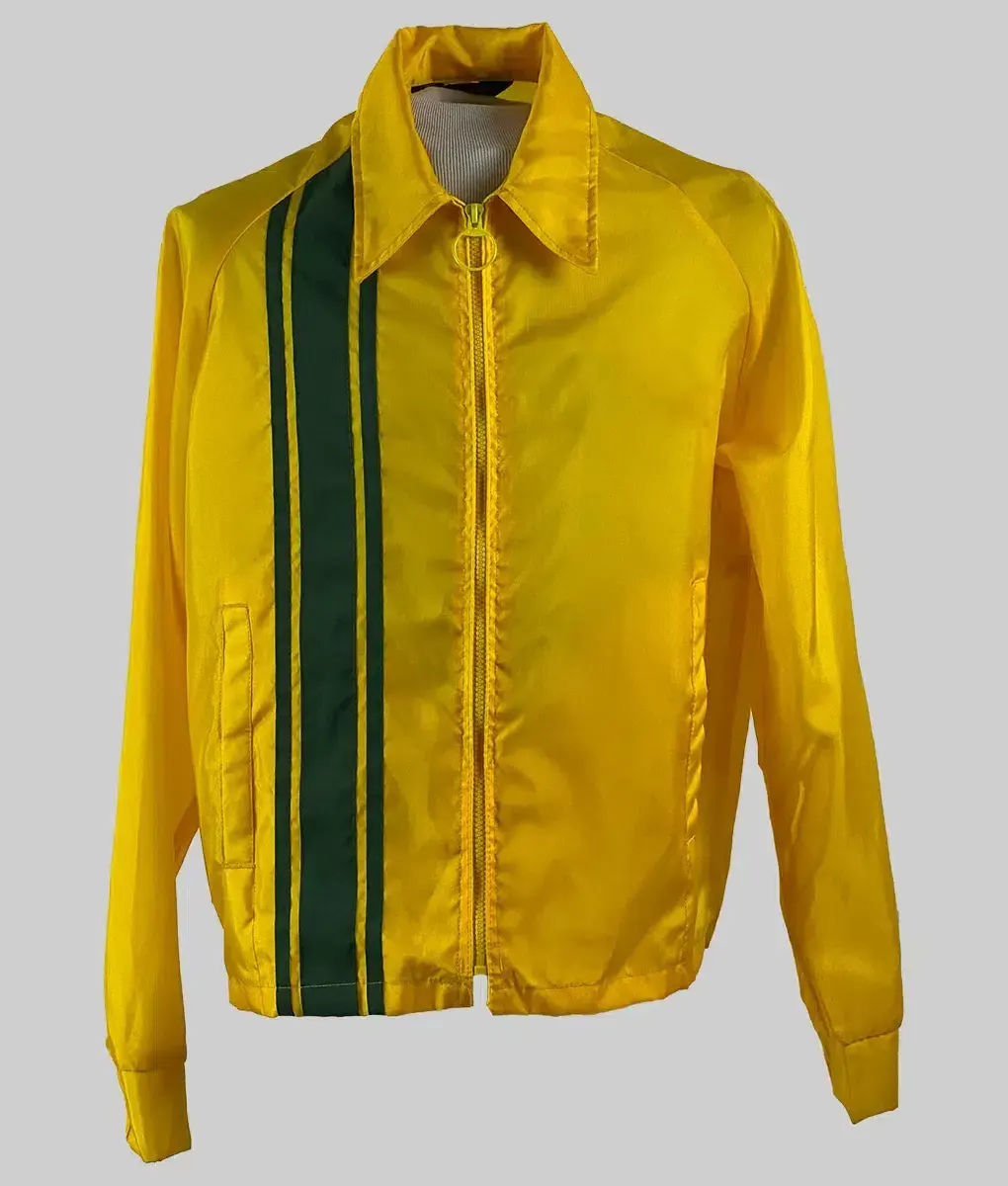 Nick Jonas Yellow Nylon Jacket | Boss Jackets