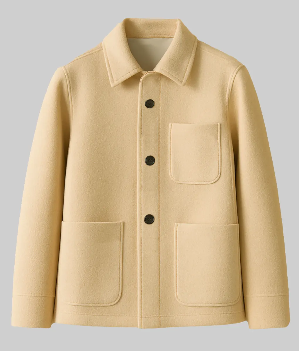 Jennifer Lawrence Yellow Shirt Jacket | Boss Jackets