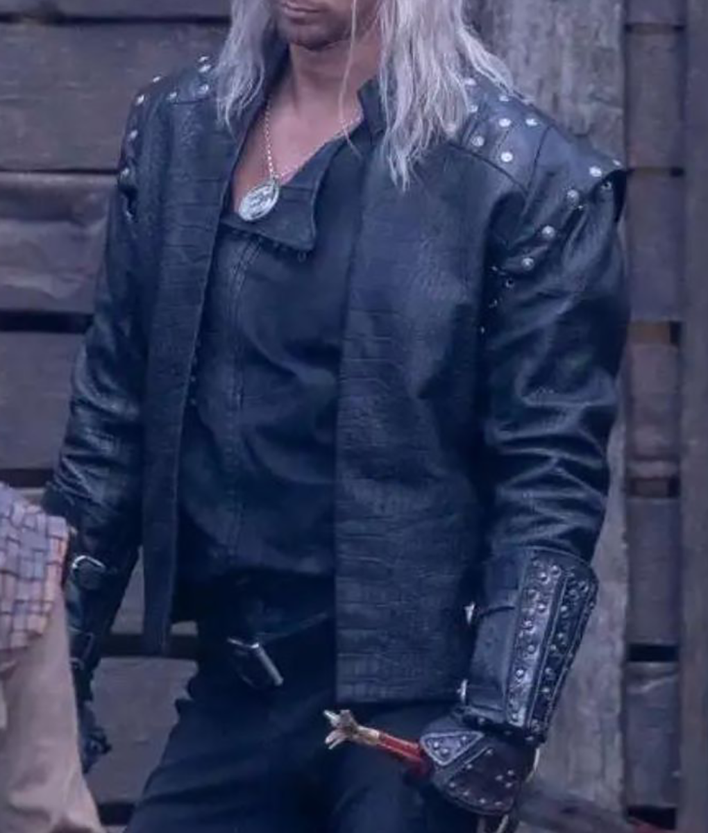 Witcher S04 Geralt Leather Jacket | Boss Jackets