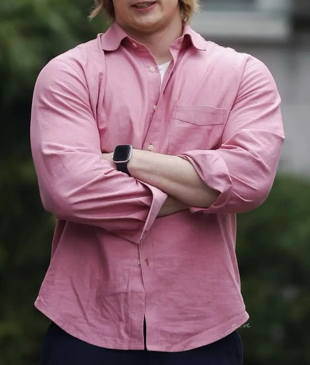 Masters of the Universe Nicholas Galitzine Pink Shirt | Boss Jackets